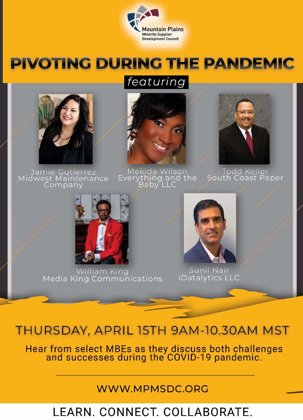 Pivoting During the Pandemic | MPMSDC