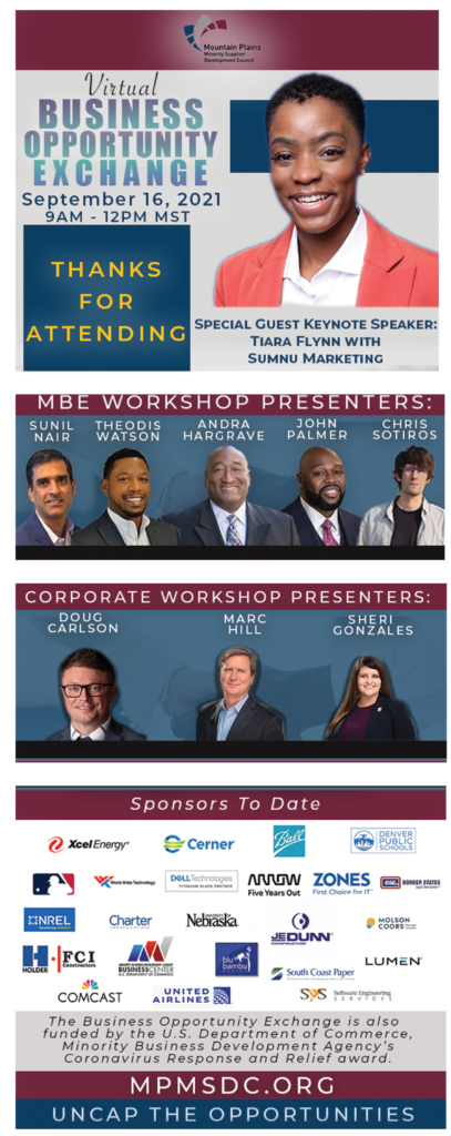 Business Opportunity Exchange | MPMSDC